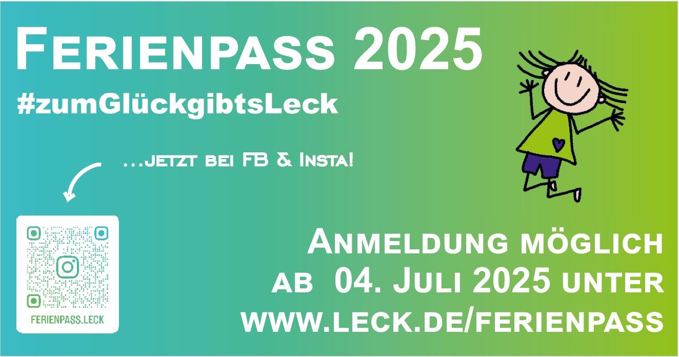 Ferienpass 2025 – Überblick und Anmeldung – Gemeinde Leck