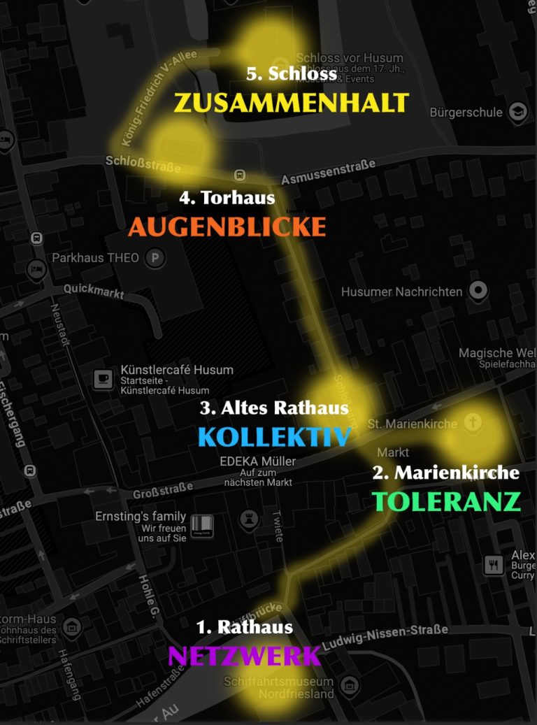 Licht Map Husum – Gemeinde Leck